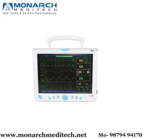 Contec Cms 9000 Multi Parameter Patient Monitor Display Size 12 1 Led At Rs 27000 In Surat