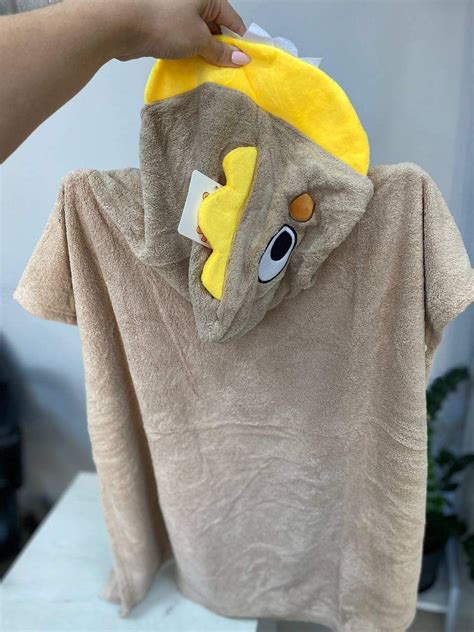 Рушник куточок після купання Дракончик бежевий 1135303 — купити на Eva Ua — ціна 480 01 грн