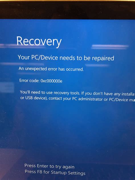 Partitioning Dual Booting 0xc000000e Windows Error When Installing
