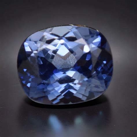 10 Ct Natural Blue Sapphire Certified Cushion Cut Ring Use Gemstone Etsy