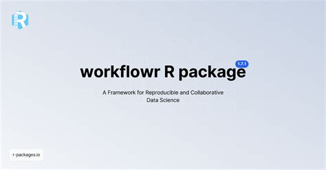 workflowr r package [documentation] r packages
