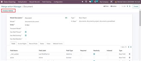 What Is The Use Of Merge Action Manager In Odoo 16 Data Cleaning