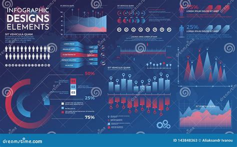 Infographics Elements Modern Infographic Vector Template With