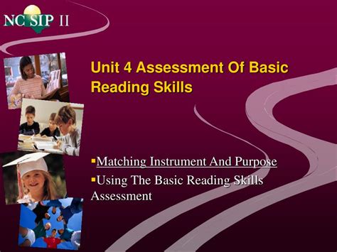 Ppt Unit 4 Assessment Of Basic Reading Skills Powerpoint Presentation Ppt Unit 4 Assessment Of Basic Reading Skills Powerpoint Presentation