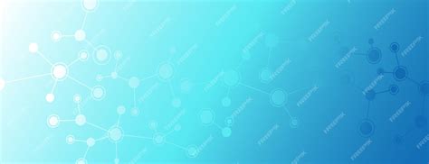 Premium Vector Abstract Concept With Molecule Pattern Background Vector Illustration