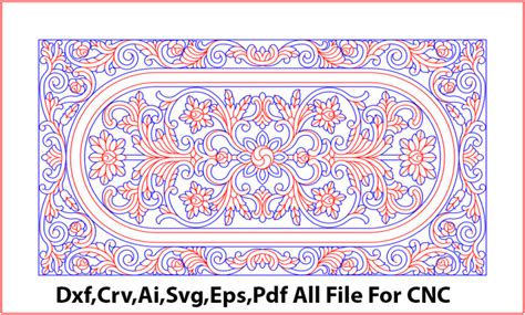 Create A Dxf Pdf Crv Eps Ai Svg Files For Cnc By Designercnc Fiverr