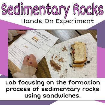 Sedimentary Rock Formation Process Hands On Lab By Engaging Upper Elementary