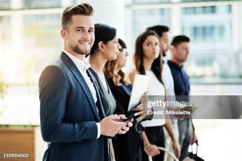 Job Interview Queue Photos And Premium High Res Pictures Getty Images