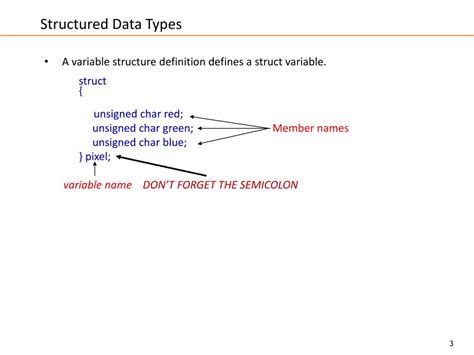 PPT Structured Data Types PowerPoint Presentation Free Download ID 2641205