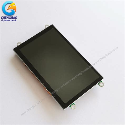 Wvga Small Lcd Touch Screen Module 50 Inch Ips 800480 900 Nits 40pin Spi