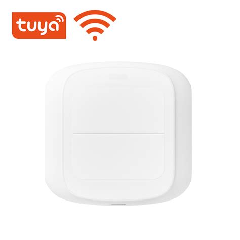 [kedia Smart]tuya Smart Wifi Zigbee Switch Two Button Remote Control Push Button Switch 2gang 6