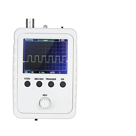 2 4 Digital Oscilloscope With Power Supply Bnc Clip Cable Probe Oscilloscope Accurate