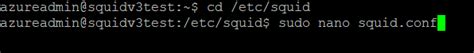 How To Setup Squid Proxy Cache In Azure Cloud Infrastructure Services