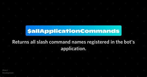 Allapplicationcommands Aoijs — Documentation