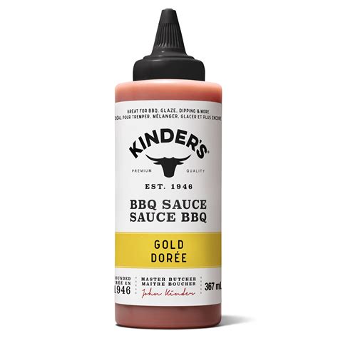 Kinders Gold Bbq Sauce 367ml Kinders Bbq Gold Walmartca