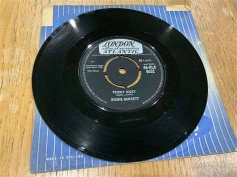 Richie Barrett Tricky Dicky Some Other Guy London