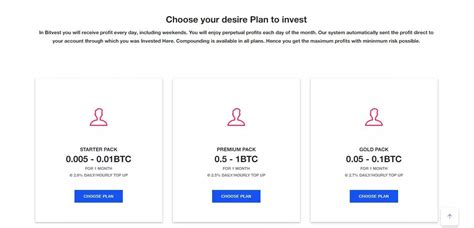 Bitvest Bitcoin Hyip Platform Php Script By Bigboss357 Codester