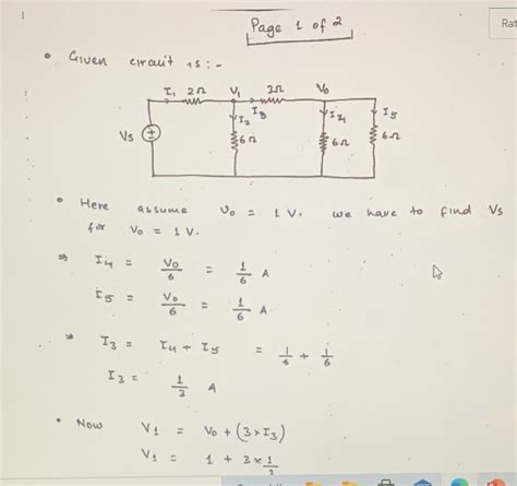 [solved] assume vo 1v use linearity to find the actual value of vo this is course hero