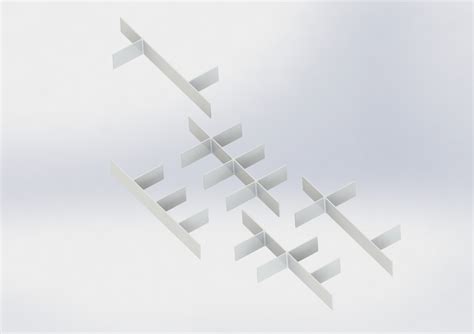 Archivo 3D Storage Box with 5 Sizes and Seperators All in One Idea de impresión 3D para