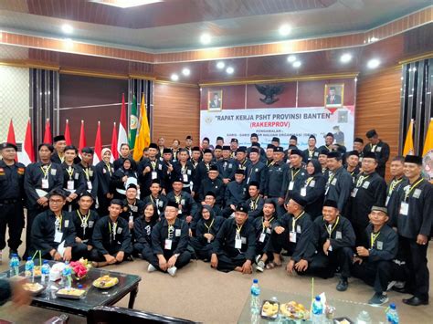 Rakerprov Psht Banten Gubernur Dan Danrem Hingga Ketua Ipsi Kompak Apresiasi Psht Organisasi