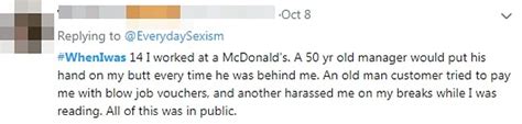 Women Reveal They Ve Been Sexually Harassed From The Age On Nine Daily Mail Online
