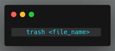 command line recycle bin for linux system dev community