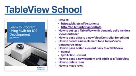 tableview school 3 youtube