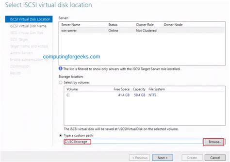Configure Iscsi Target And Initiator On Windows Server 2022 Computingforgeeks