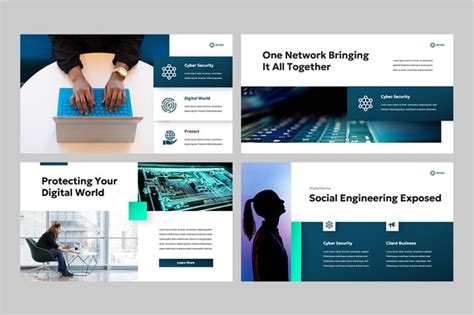 Cyber Security Powerpoint Template Incl Business And Security Envato