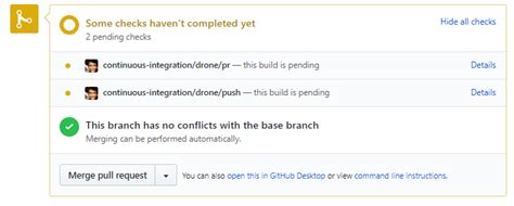 build status updated on drone dashboard but not on github drone