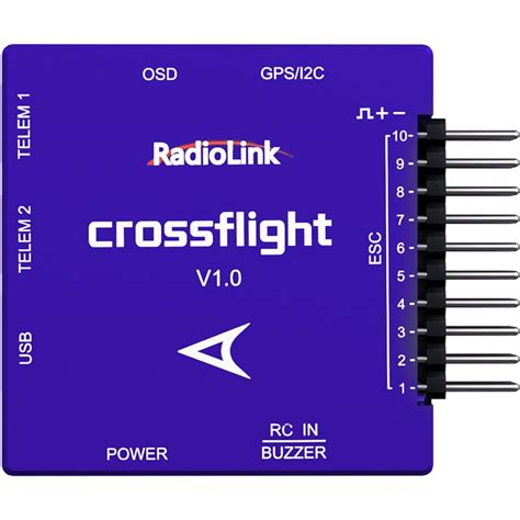 12 mo finance radiolink crossflight flight controller mini size 10 pwm output osd module