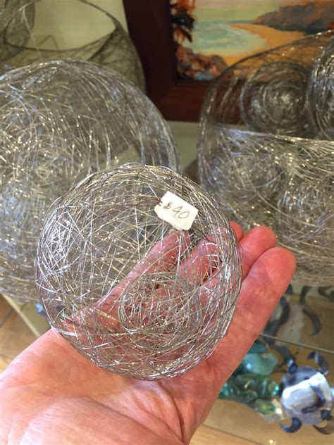 Wire Within Wire Christmas Bulbs Holiday Decor Christmas Ornaments