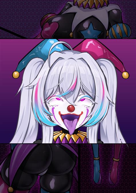 Rule 34 Brain Drain Brainwashing Clown Clown Girl Clown Makeup Clownification Female Hair