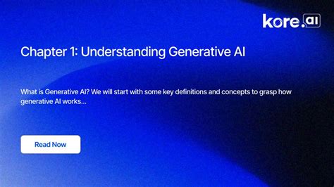 Resources: Generative AI 101 - Kore.ai