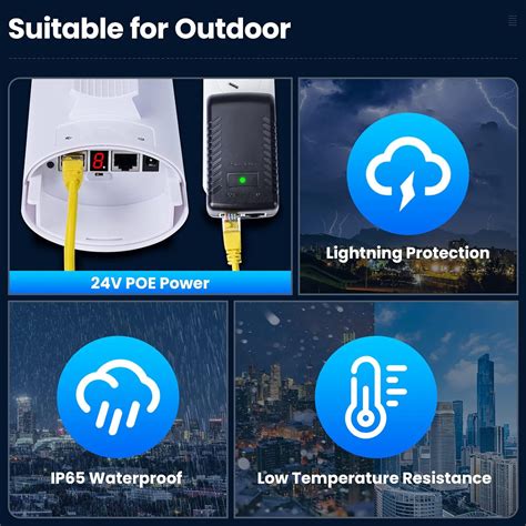 Buy Point To Point Wireless Bridge Outdoor Ulna 58g Long Range Wifi