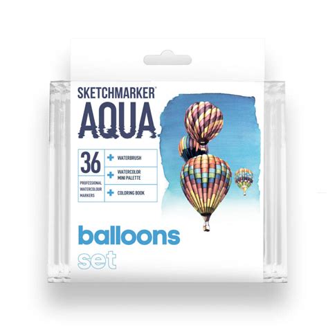 Акварельные маркеры SKETCHMARKER AQUA | отзывы
