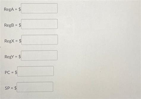 The Following Code Segments Represent A Main Program