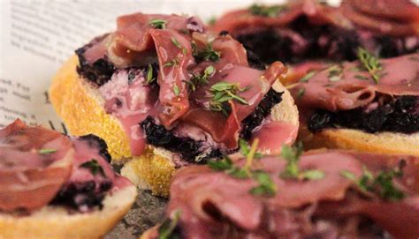 Prosciutto Baguette Appetizer Maries