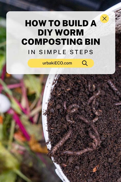 How To Build A DIY Worm Composting Bin In Simple Steps