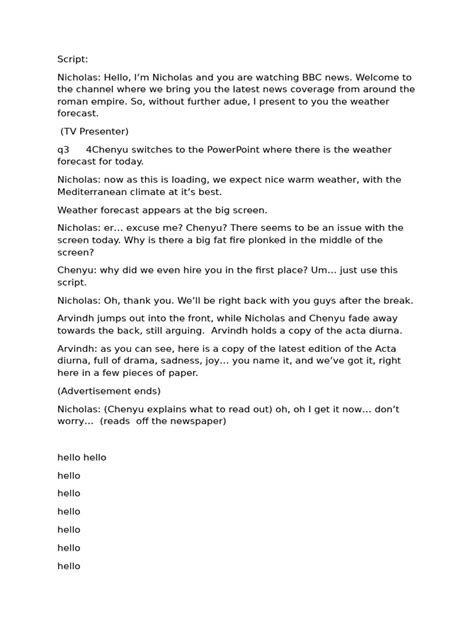 Script Pdf News Mass Media