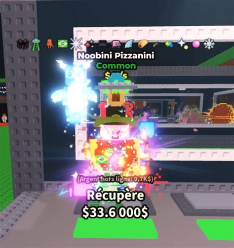 STEAL A BRAINROT Noobini Pizzanini With All Mutations PicClick CA