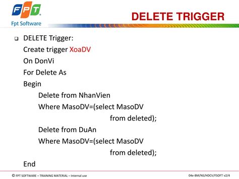 PPT Fresher Training Program Relational Database Management System