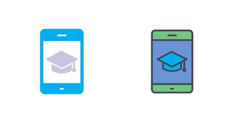 Education App Icon Design 43154379 Vector Art At Vecteezy