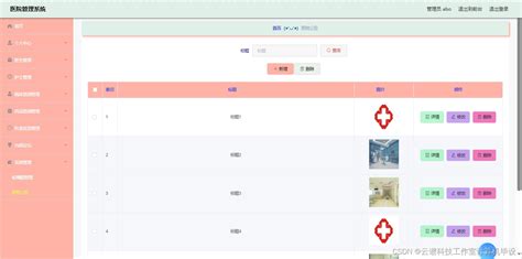 【java计算机毕设】医院管理系统java mysql springboot vue html maven 项目代码源码 文档 csdn博客