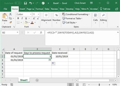 Excel O365 Need To Create A Cell That Adds 1 Day To The Date Of Another Cell Software