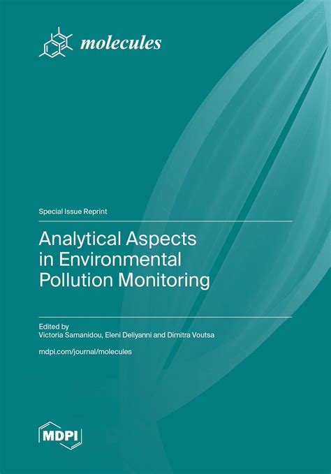 Analytical Aspects In Environmental Pollution Monitoring Mdpi Books