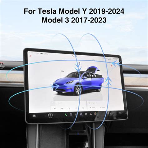 Getuscart Aamhhm Screen Swivel Mount For Tesla Model Y 2019 2025 And Model 3 2017 2023 Leftright
