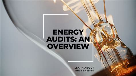 Energy Audits An Overview