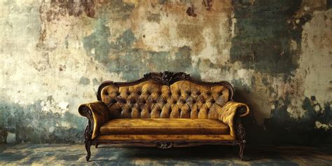 Discover The Nostalgic Vintage Couch Set In A Beautifully Classic And