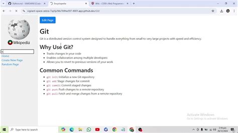 Cs50w Project1 Wiki Harvard Cs50 Web Programming Youtube